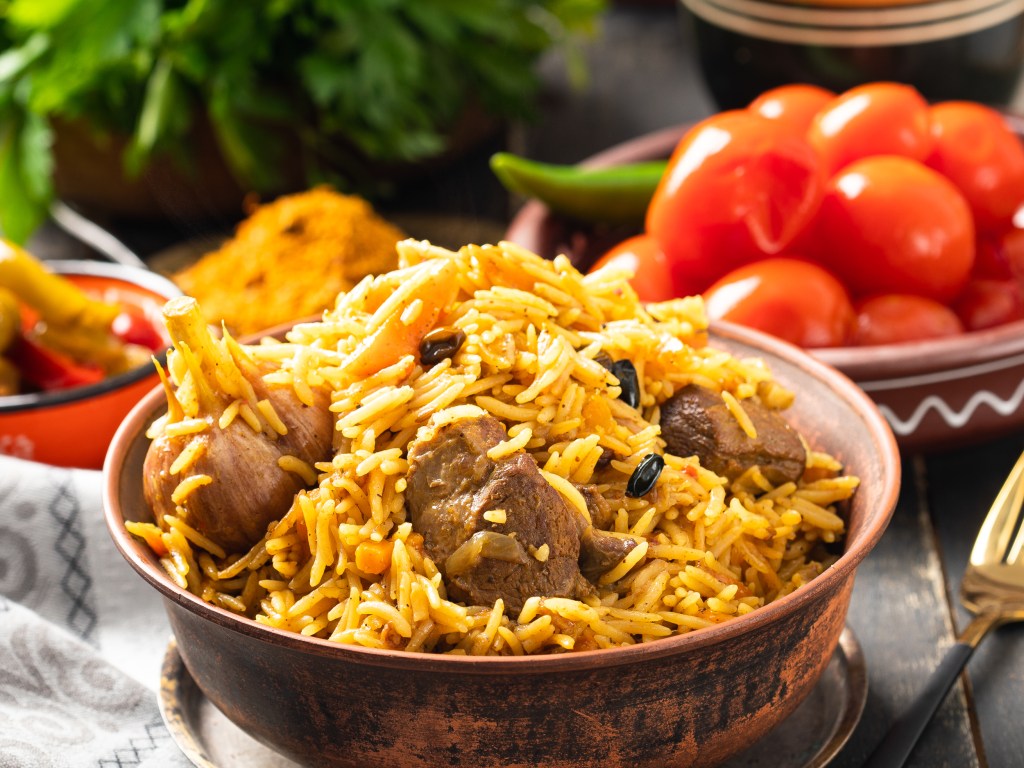UZBEK PILAF WITH LAMB